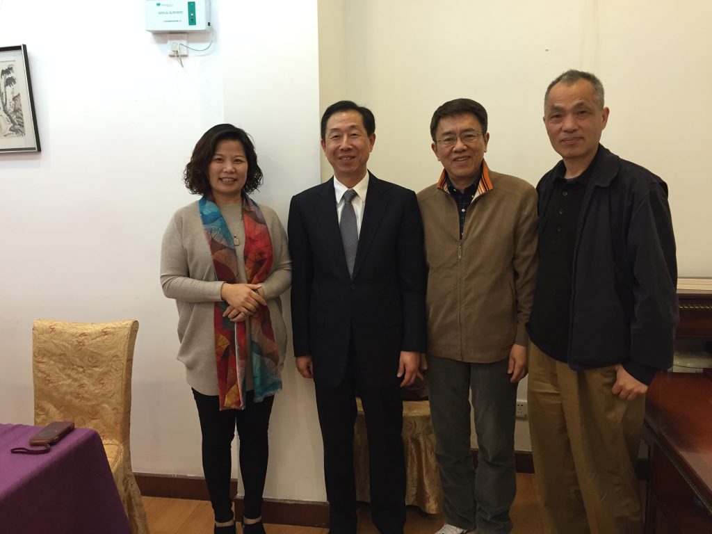 Michael Huang Presents at Shanghai Normal University, Shanghai, China ...