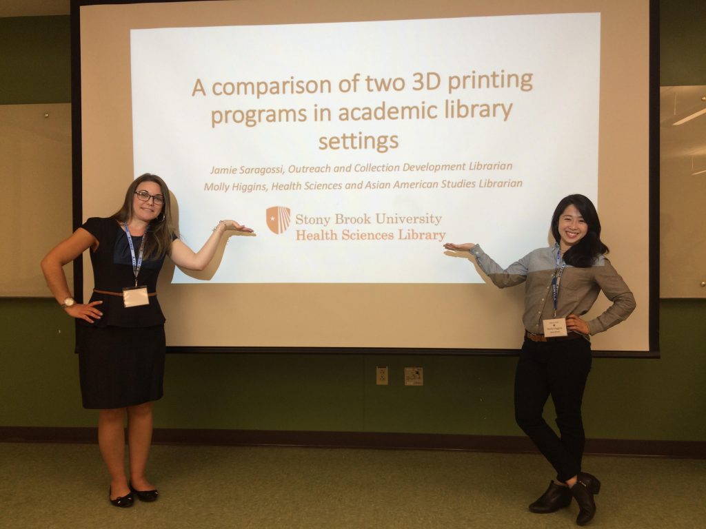 Health Science Librarians present on 3D printing | Stony Brook ...