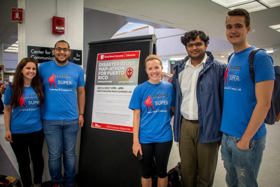 SBU Libraries hosts campus Map-athon event to assist Puerto Rico ...