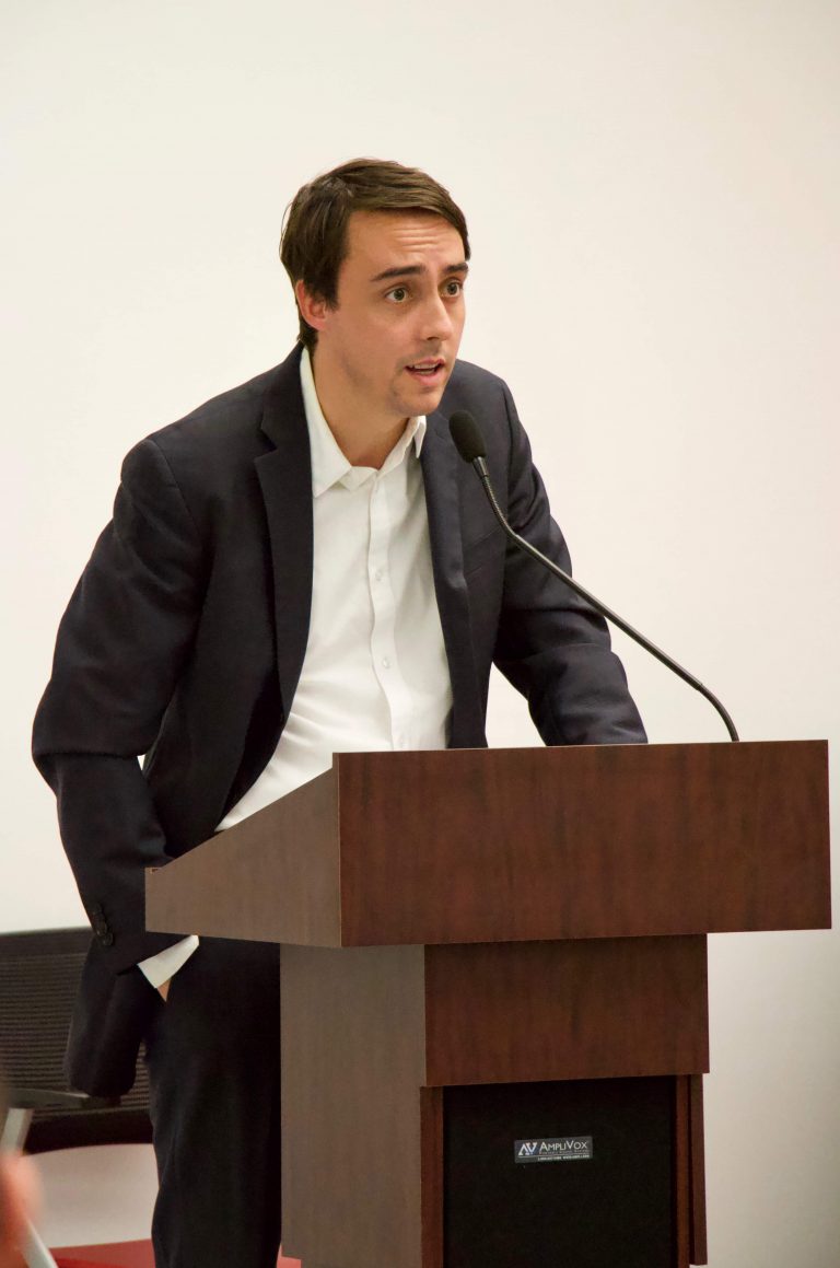 Matt Gallagher, Army Veteran and Author, visits SBU | Stony Brook ...