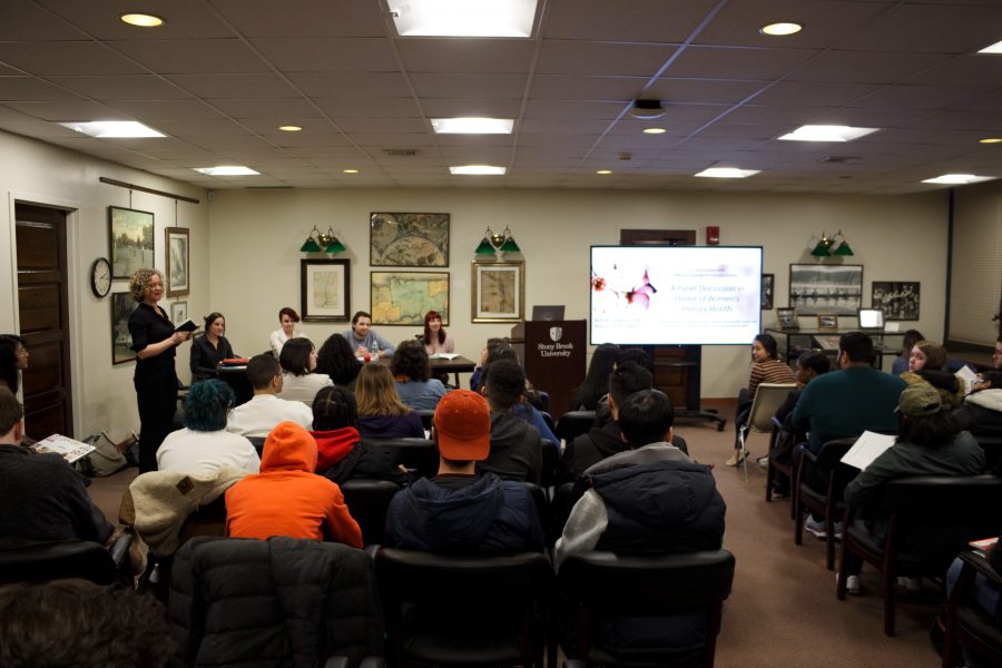 Panel Discussion In Honor Of Womens History Month Stony Brook