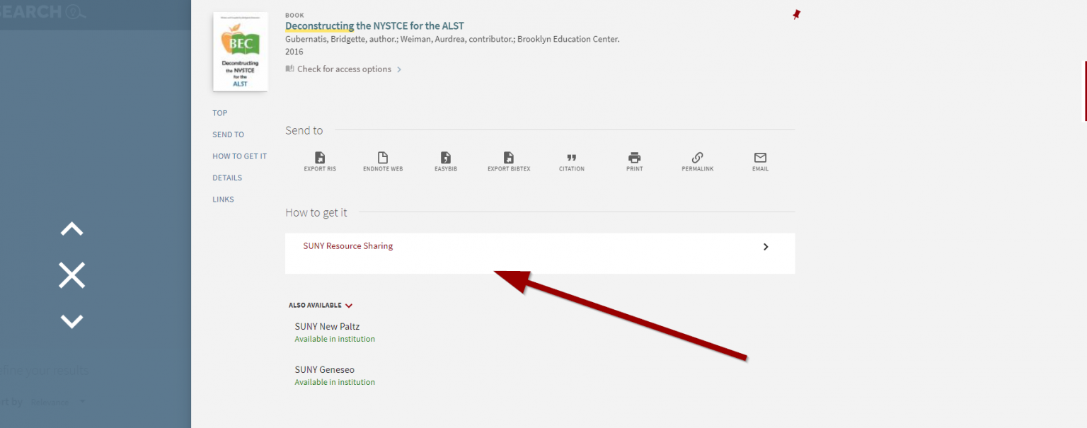 Request Items from Other SUNY Libraries | Stony Brook University Libraries