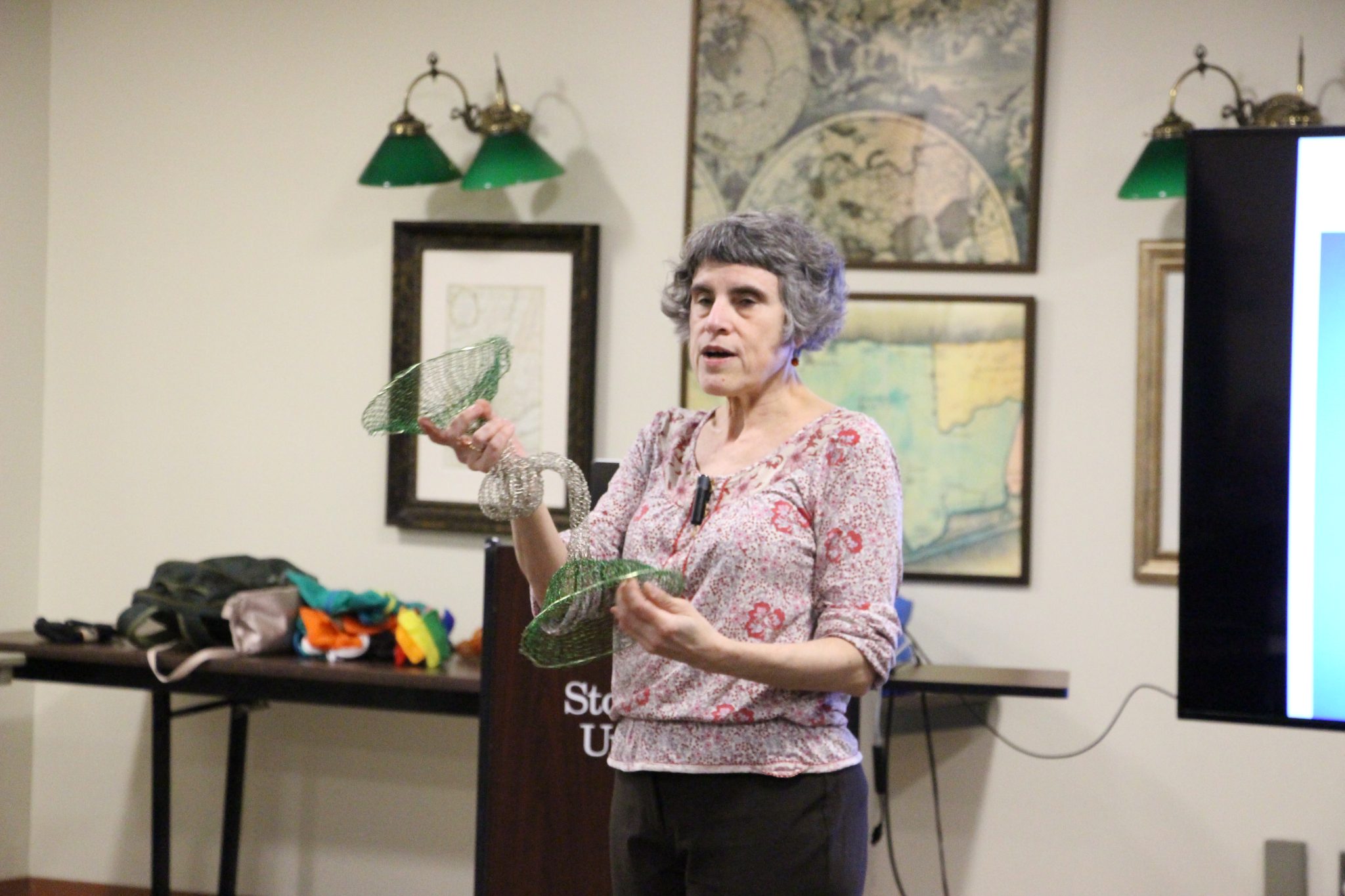 Dr. Moira Chas on “Making Math with Yarn and Wire” | Stony Brook ...